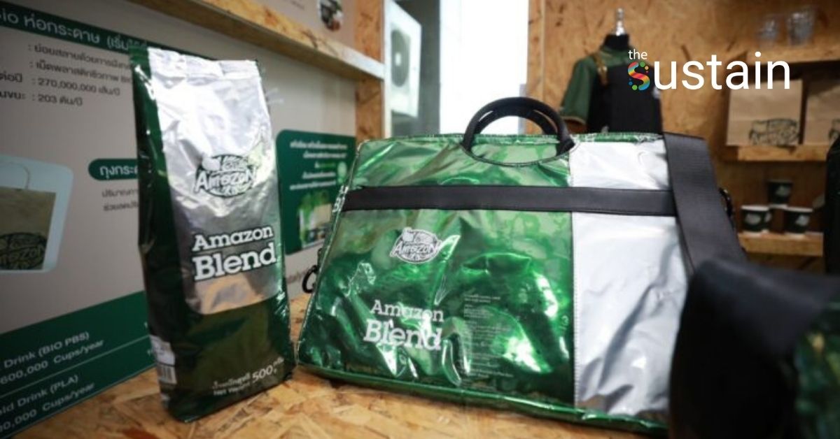 ร้านกาแฟรักษ์โลก "Green Coffee Shop” ในวันคุ้มครองโลก Amazon Cafe